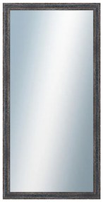 DANTIK - Zarámované zrcadlo - rozměr s rámem cca 50x100 cm z lišty LYON černá (2705)