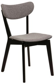 Profilová jídelní židle Černá a šedá KOMOS