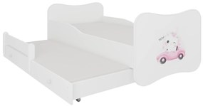 Dětská postel s matracemi GONZALO II 160x80 Motiv: UNICORN