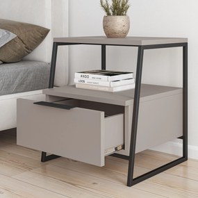 Kalune design Noční stolek PAL light mocha 855DTE3549