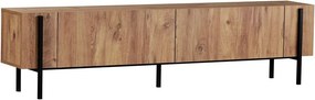TV stolek v dekoru borovice v přírodní barvě 180x45x30 cm Nexus – Kalune Design