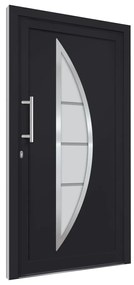 Vchodové dveře antracitové 98 x 190 cm,  279212