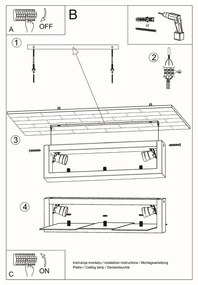 Stropní svítidlo Feniks, 1x mléčné skleněné stínítko, dřevo