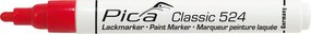 Pica Marker Pica | Classic 524 lakový popisovač 2–4 mm – kontrastní značení Barva: červená