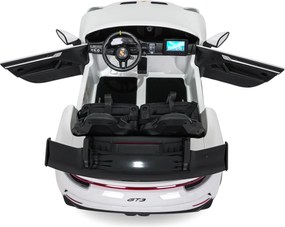Ramiz Dětské závodní auto Porsche 911 GT3 MP4 bílé