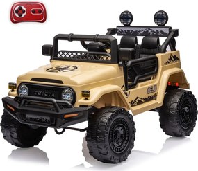 Elektrické autíčko Milly Mally Toyota FJ Cruiser Khaki