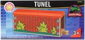 Maxim Dřevěný tunel Vláčky Max / Doplněk vláčkodráhy / Dřevo / 3+ let