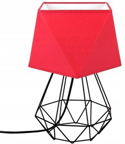 Stolní lampa DIAMOND 1, 1x textilní stínítko (výběr ze 12 barev), (výběr ze 3 barev konstrukce)