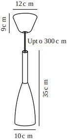 NORDLUX Pure závěsné světlo se dřevem Varianta: Pure 20, 40 W, Ø 200 mm, černá x jasan