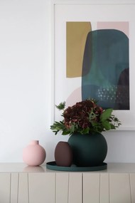 COOEE Design Váza Pastille Plum  - 15 cm