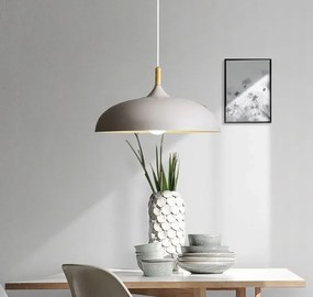 Toolight Anzo, stropní svítidlo 1xE27, APP179-1CP, šedá, OSW-00183