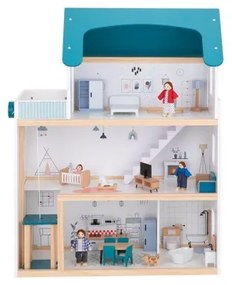2Kids Toys - Dřevěný domeček pro panenky Barbora