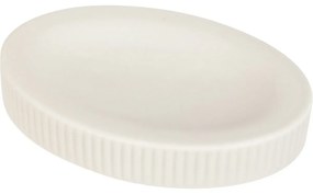 Koupelnová sada Stripes, 4 ks, bílá