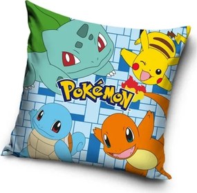 Carbotex Polštářek Pokémon Tým snů 40x40 cm