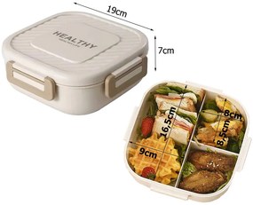 Verk Group Lunch box s přihrádkami a příbory