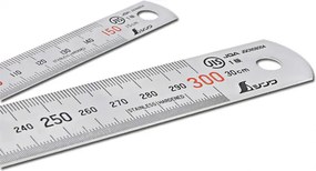 Shinwa | Pravítko Hard Chrome – čitelná japonská přesnost Délky: 1000 mm, Šíře: 35 mm