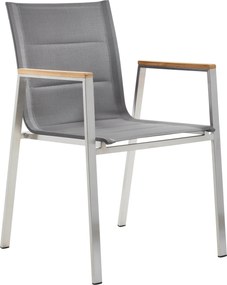 XXXLutz STOHOVATELNÉ KŘESLO, textil, kov, dřevo Amatio - Stohovatelné židle - 002106000301