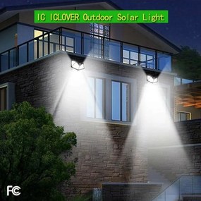 Bezdrátové venkovní 100x LED světlo se senzorem pohybu