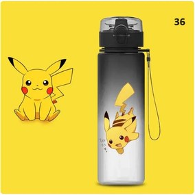 Plastová láhev s motivem Pokémonů (560 ml) Barva: 36
