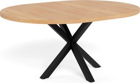 XXXLutz JÍDELNÍ STŮL, černá, divoký dub, 120(160)/120/76 cm MID.YOU - Jídelní stoly - 001749091606