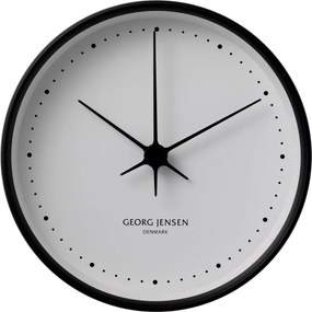 Georg Jensen Koppel Nástěnné hodiny 22 cm Černá
