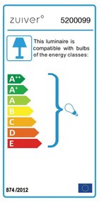 Stolní lampa s černým podstavcem Zuiver Urban