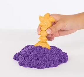 SPIN MASTER Kinetic Sand krabice s podložkou fialová / od 3 let