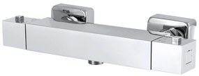 Gamma Gamma, termostatická sprchová baterie se spodním 1/2" připojením sprchy, chromová, GMA-BTK-CH