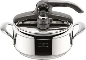 Lagostina Diva / Tlakový hrnec / nerezová ocel / 22 cm / 3,5 l