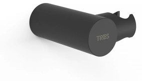 TRES  Nastavitelný kulatý držák, kovový Materiál Mosaz 06183901NM