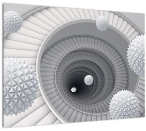 Obraz 3D abstrakce (70x50 cm)