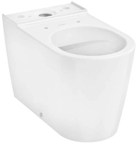 Hansgrohe EluPura S - WC kombi mísa, vario odpad, Rimless, AquaFall Flush, SmartClean, EcoSmart, bílá 61163450