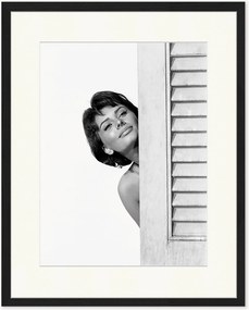 Ručně vyrobený zarámovaný obrázek Sophia Loren