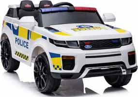 LEAN CARS Elektrické policejní autíčko BBH-021 bílé