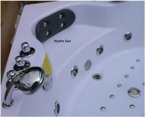 Terra Hydromasážní vířivá vana TIGA 604 152x152 bez ohřevu vody