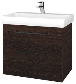 Dřevojas Koupelnová skříň PROJECT SZZ2 70 Varianta: D08 Wenge / Úchytka T06 / D08 Wenge