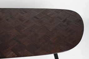Jídelní stůl z teakového dřeva 90x180 cm Webster – White Label