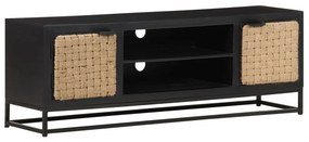 TV stolek 120 x 30 x 40 cm masivní mangovníkové dřevo 323496