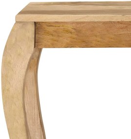 Konzolový stolek 118 x 38 x 76 cm masivní mangovníkové dřevo 247115