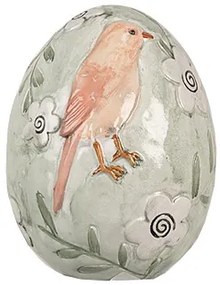 Dekorativní vajíčko BIRD Clayre &amp; Eef 6PR5043