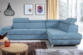 Casarredo - Komfort nábytek Rohová sedací souprava BOSCHI rozkládací s úĺožným prostorem, pravá, látky A1 | potah: gemma 06