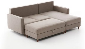 Atelier del Sofa Rohová sedací souprava Eva Right - Cream, Krémová