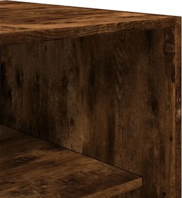 Šatní skříň kouřový dub 80 x 50 x 200 cm kompozitní dřevo 3307796