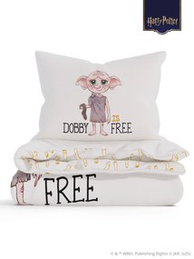 MK Lůžkoviny Mikroplyšové povlečení Harry Potter - Dobby 140 × 200 cm, 70 x 90 cm