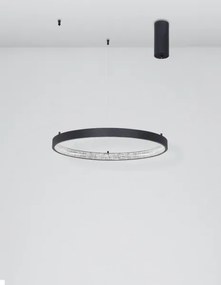 LED lustr Preston 60 černé