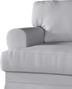 Potah na křeslo IKEA Ekeskog barva bílá látka pletený vzor
