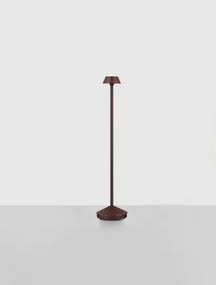 Venkovní stojací lampa Arion hnědá