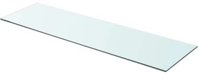 Policová deska sklo čiré 90x25 cm 243840