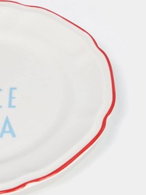 Sinsay - Talíř s nápisem La Dolce Vita - zelená