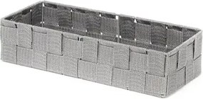 Compactor TEX Úložný organizér do zásuvky - košík L šedý / 30 x 12 x 7